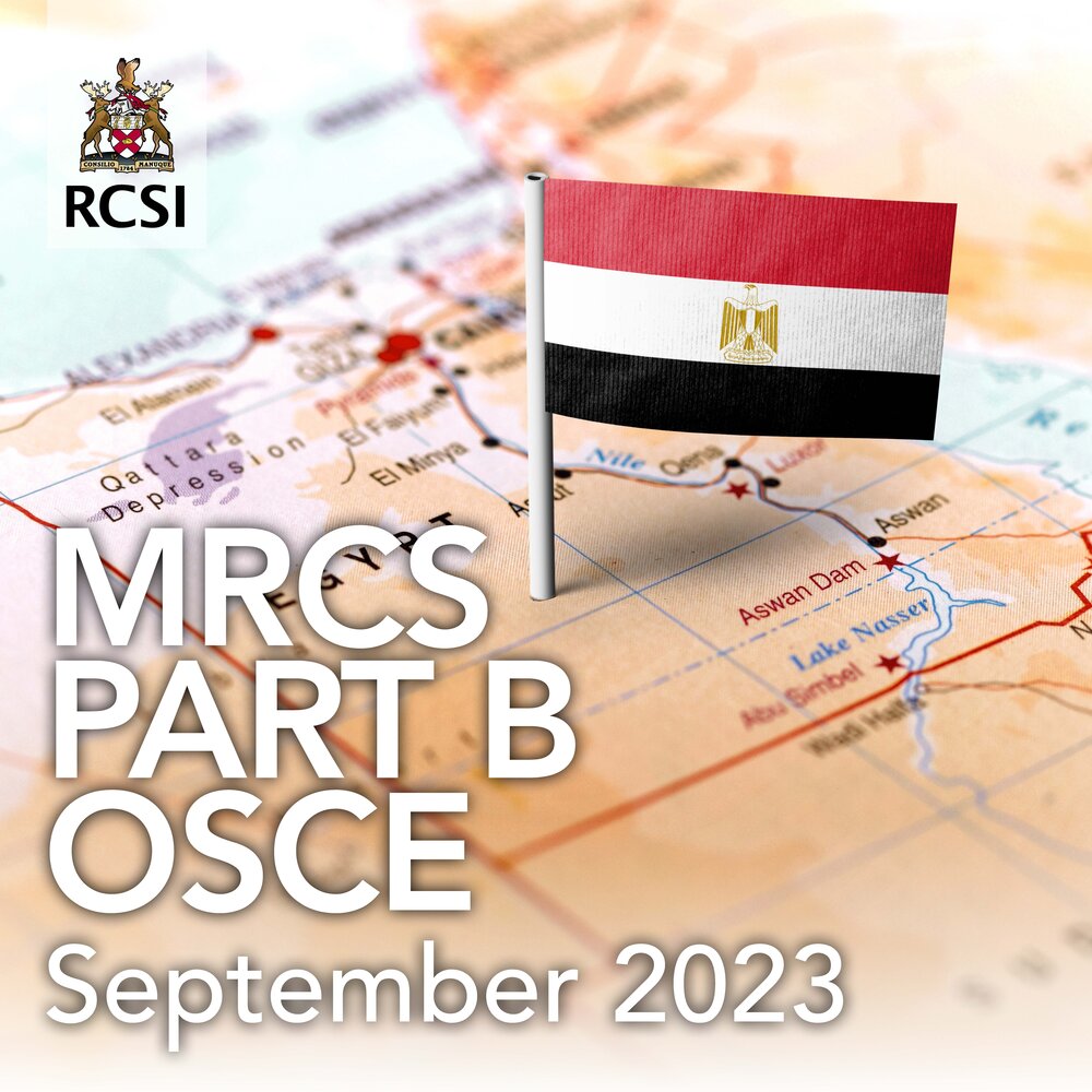 Exams - MRCS Part B September 2023 - Cairo, Egypt